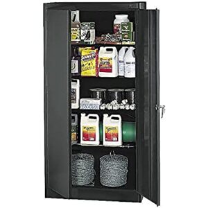 Tennsco 1470Bk 72-Inch High Standard Cabinet, 36W X 18D X 72H, Black