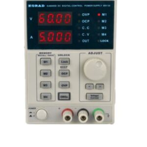 KORAD KA6005D -Precision Variable Adjustable 60V, 5A DC Linear Power Supply Digital Regulated Lab Grade