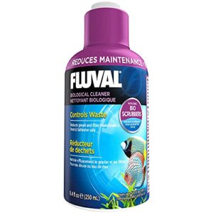 fluval waste control biological cleaner, aquarium water treatment, 8.4 oz., a8355