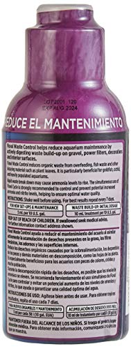 Fluval Waste Control Biological Cleaner, Aquarium Water Treatment, 8.4 Oz., A8355