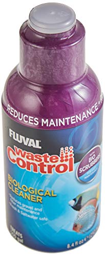 Fluval Waste Control Biological Cleaner, Aquarium Water Treatment, 8.4 Oz., A8355