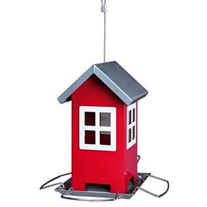 Trixie Bird Feeder Red/Silver 19 × 20 × 19 cm 1 L