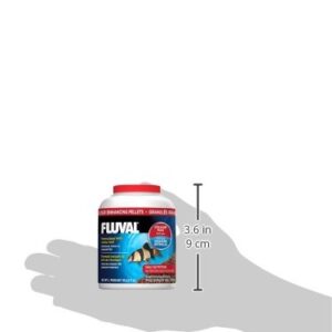 Fluval Color Enhancing Pellets Fish Food 90gm, 3.17-Ounce