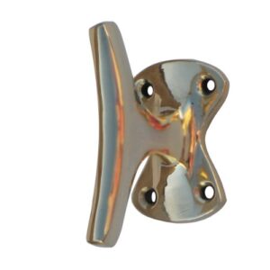 tg,llc treasure gurus sailboat cleat brass hat key or towel hook