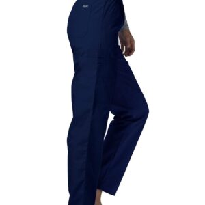 Adar Universal Scrubs for Women - Tapered Cargo Scrub Pants - 506 - Navy - XL