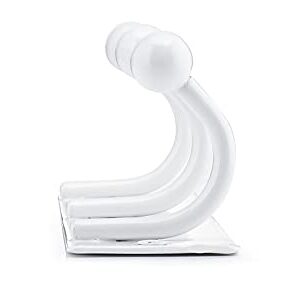 Richelieu Hardware 70548BAG Utility Hook Rack 9-1/16 in (230 mm), White