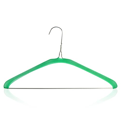 HANGERWORLD 100 Foam Cover Shoulder Guard Garment Protector for Dry Cleaners Wire Coat Hangers (Covers Only Hangers Not Included)