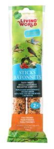 living world finch veggie treat sticks, 2-ounce