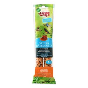 living world finch honey treat sticks, 2-ounce