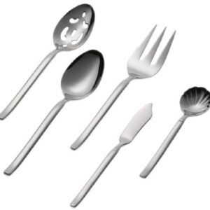 ZWILLING Premier Series Opus 45-Piece Stainless Steel Flatware Set - Made with Special Formula Steel Perfected for Almost 300 Years, Dishwasher Safe, Service for 8