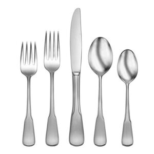 oneida colonial boston 45-piece flatware set, service for 8