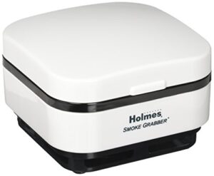 holmes hap75-uc2 smoke grabber, air purifier, white