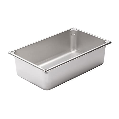 6" Deep Full Size Super Pan II® Stainless Steel Steam Table Pans (12-0283) Category: Buffet Food Pans