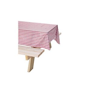 coleman vinyl tablecloth (red)