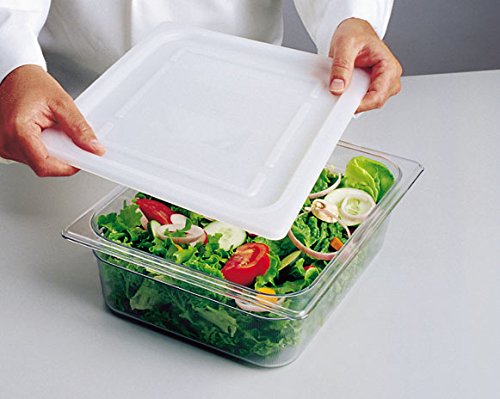 Rubbermaid Commercial Products Cold Food Soft Seal Lid, Full Size, White (FG147P00WHT)