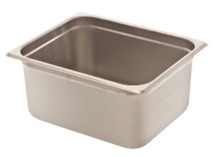 browne 6" half-size steam table pan