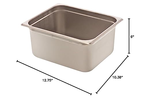 Browne 6" Half-Size Steam Table Pan