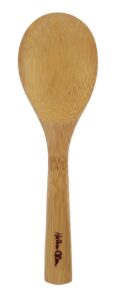 helen’s asian kitchen rice paddle, natural bamboo, 9-inch