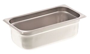 browne 4" third-size anti-jam steam table pan