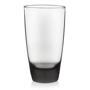 Libbey Classic Smoke 16-Piece Tumbler and Rocks Glass Set