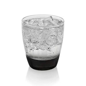 Libbey Classic Smoke 16-Piece Tumbler and Rocks Glass Set