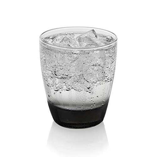 Libbey Classic Smoke 16-Piece Tumbler and Rocks Glass Set