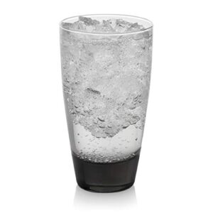 Libbey Classic Smoke 16-Piece Tumbler and Rocks Glass Set