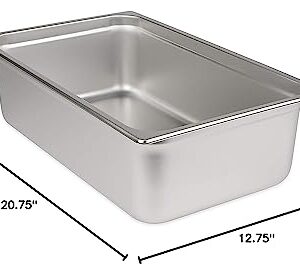 Update International - UPDSPH1006 (SPH-1006) 6" Full-Size Anti-Jam Steam Table Pan