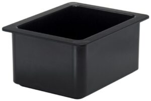 cambro ea26cf110 food pan 1/2 x 6" coldfest black