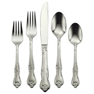 oneida azalea 45-piece flatware set, service for 8