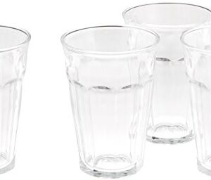 Duralex, Clear 25 cl Picardie Tumbler, Pack of 6, Glass, 8-3/4-Ounce