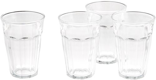 Duralex, Clear 25 cl Picardie Tumbler, Pack of 6, Glass, 8-3/4-Ounce