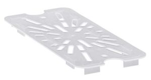 cambro (30ppd190) third-size translucent food pan drain shelf