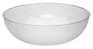 cambro (psb18176) 20-1/5 qt round pebbled bowl - camwear®