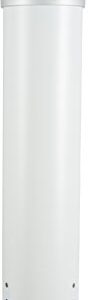 Carlisle FoodService Products C3165WH Medium Pull Type Water Cup Dispenser, Fits 4 to 10 oz Cone and Flat Bottom Cups, 16" Tube Length, White