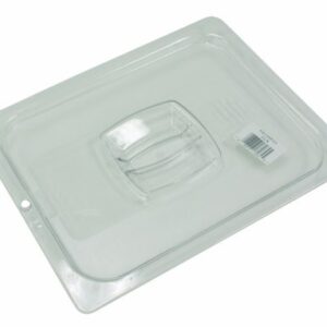 Rubbermaid Commercial Products Cold Food Standard Lid, 1/2 Size, Clear (FG128P23CLR)