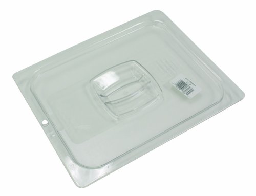 Rubbermaid Commercial Products Cold Food Standard Lid, 1/2 Size, Clear (FG128P23CLR)