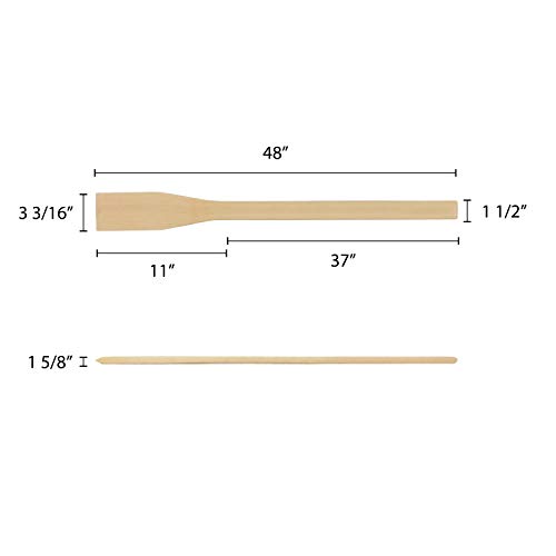 Thunder Group Wooden Mixing Paddle, 48-Inch