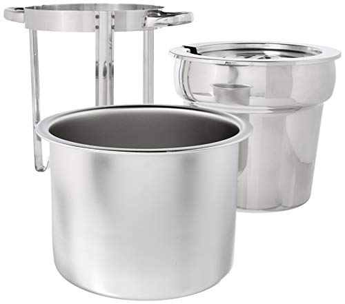 Winco 207 Stainless Steel Soup Warmer, 7-Quart, Medium