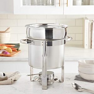 Winco 207 Stainless Steel Soup Warmer, 7-Quart, Medium