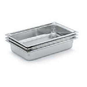 vollrath 90082 super pan 3 s/s full size x 8" d food pan