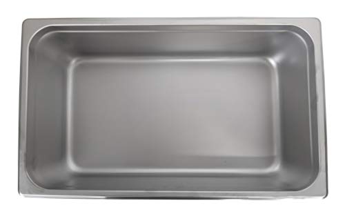 Update International NJP-1006 Steam Table Pan, 6", Stainless Steel