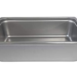 Update International NJP-1006 Steam Table Pan, 6", Stainless Steel