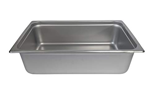 Update International NJP-1006 Steam Table Pan, 6", Stainless Steel