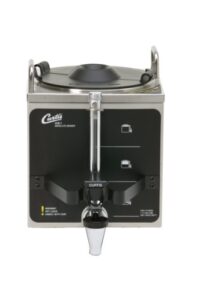 wilbur curtis gemini 1.5 gallon satellite dispenser - commercial beverage dispenser that preserves flavor and prevents heat loss - gem-3 (each)