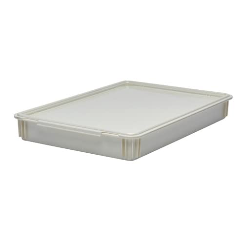 Cambro DB18263CW148 Pizza Dough Box - Camwear Polycarbonate, 18"Wx26"Dx3"H