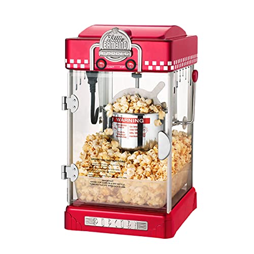 Great Northern Popcorn Company Little Bambino Popcorn Machines, 2.5 Ounce, Red