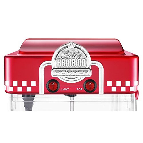 Great Northern Popcorn Company Little Bambino Popcorn Machines, 2.5 Ounce, Red