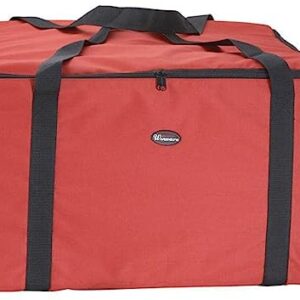 Winco Pizza Delivery Bag, 22 13-Inch, Medium, Red