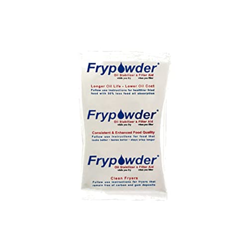 MirOil - Frypowder C-Size Oil Stabilizer and Filter Aid Packets, Case of 46